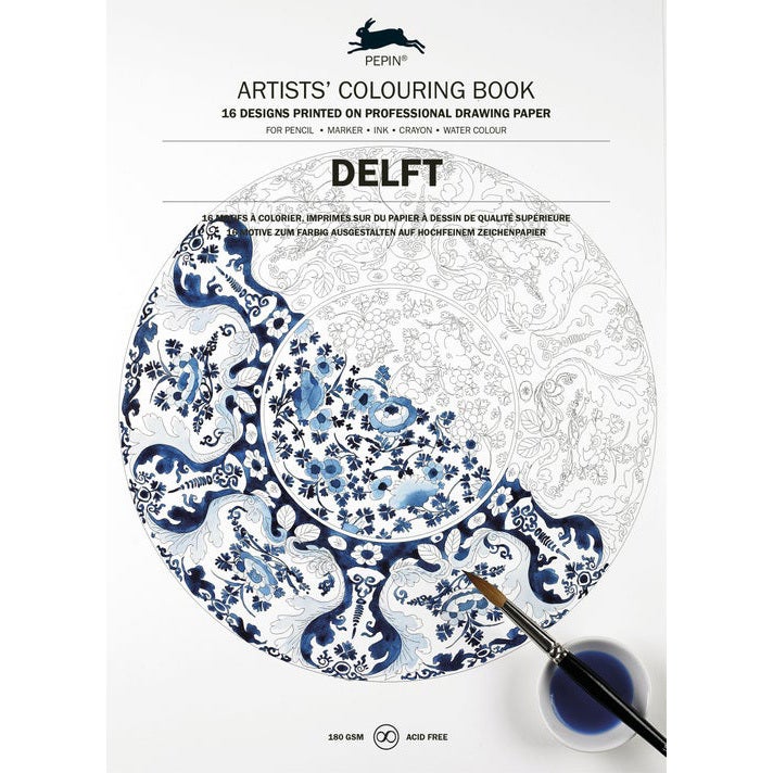 Artists' Coloring Book, Delft | Schumacher Boutique